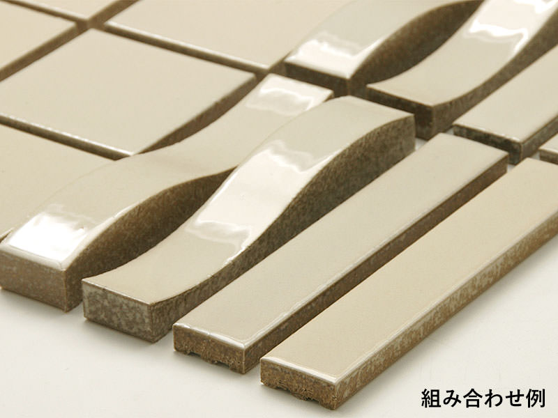 内装デザインタイル 105×105角 フラット面 ホワイト系 54926KSM | タイルライフ アウトレットタイル販売（通販）サイト