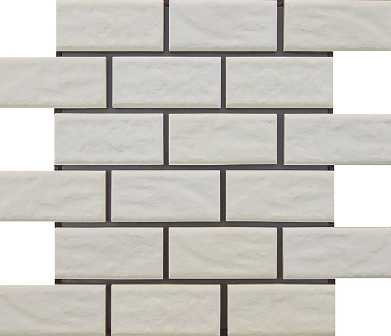 壁タイル セルスター(50二丁) 50二丁平紙張り1/2レンガ張り 色:102AB 66444NTU | タイルライフ リクシル（INAX ...